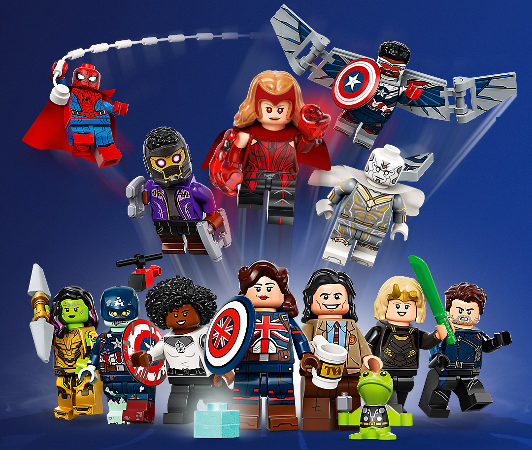 LEGO Marvel Studios Collectible Minifigures 6 Pack 66678 Available At Amazon The Brick Fan