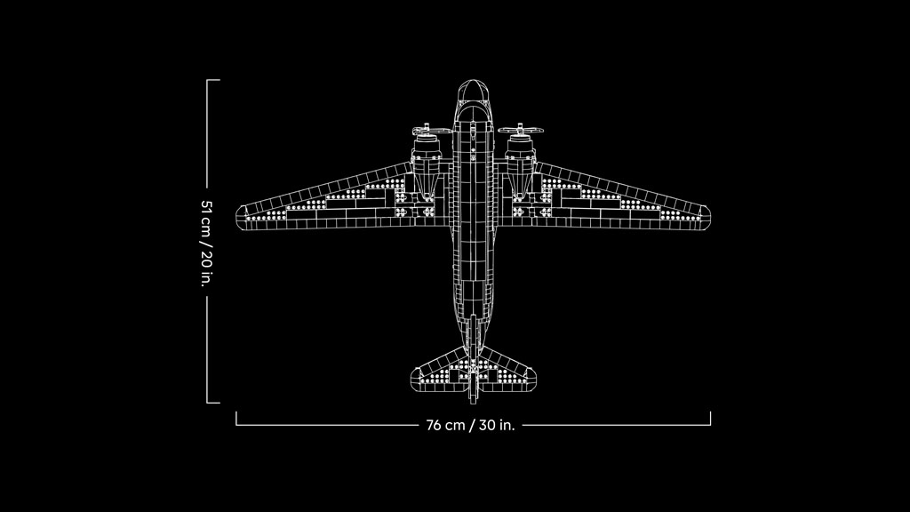 LEGO Icons Douglas DC‑3 PAN AM Airliner (11378) Officially Announced ...
