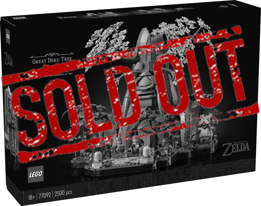 LEGO The Legend of Zelda Great Deku Tree (77092) Officially Sold Out ...